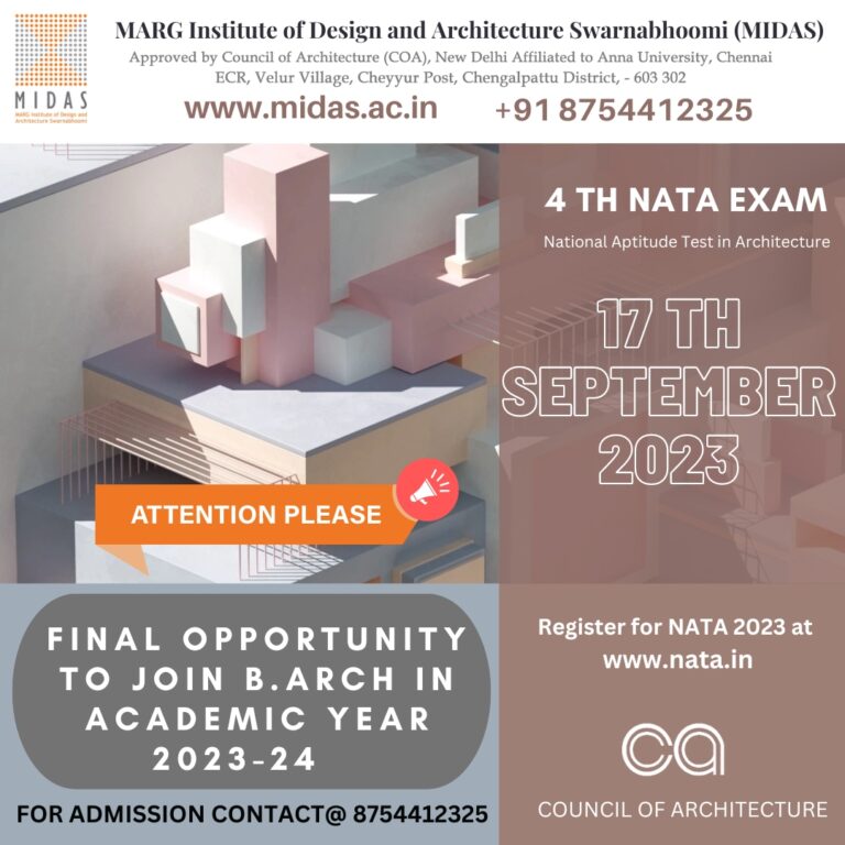 Architecture Colleges in Chennai | Architecture Colleges In India | MIDAS